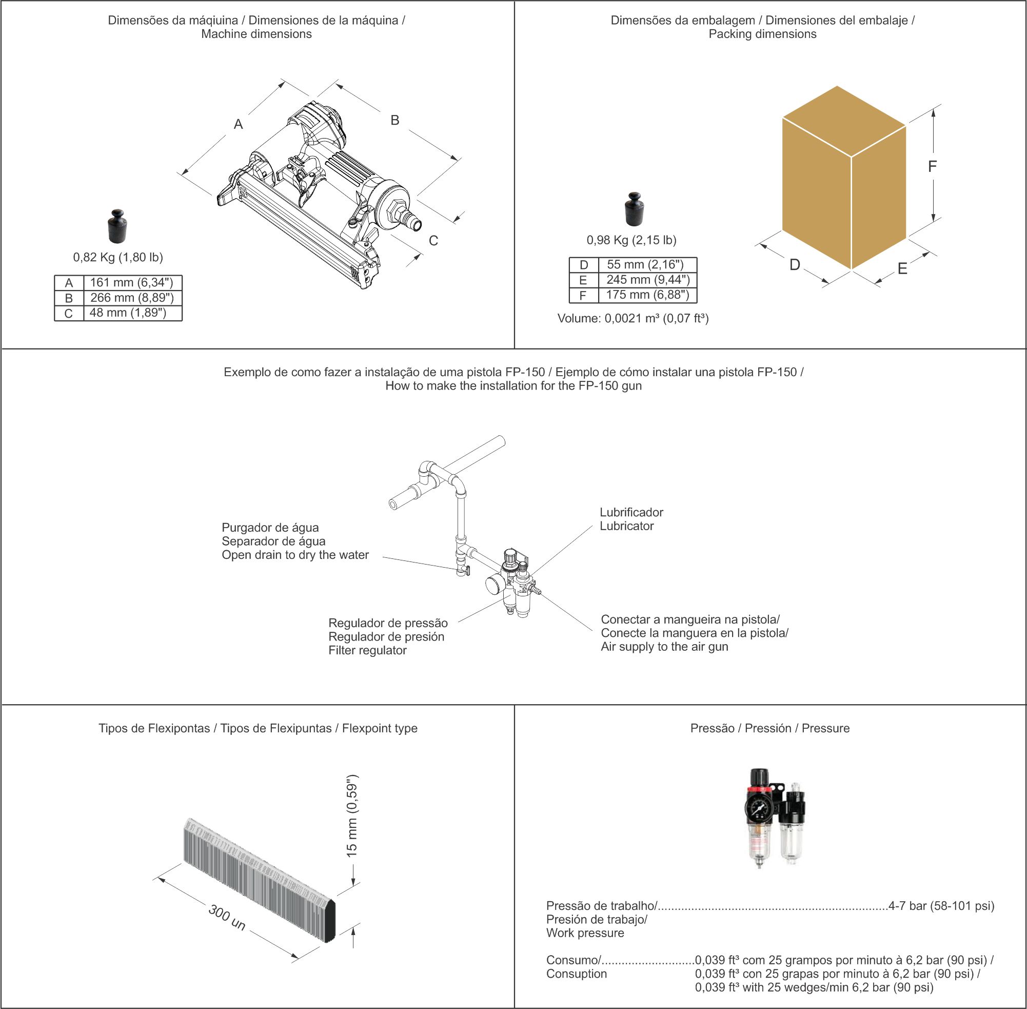 Pistola FP-150 - Inmes